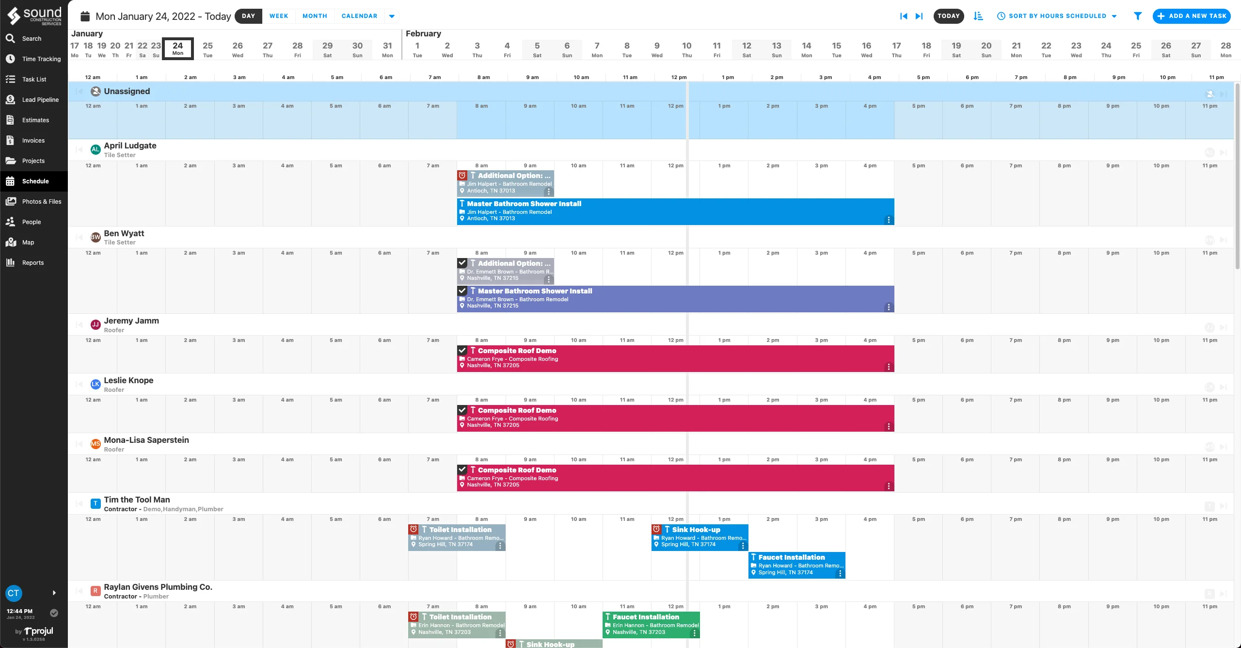 Contractor management software | Projul