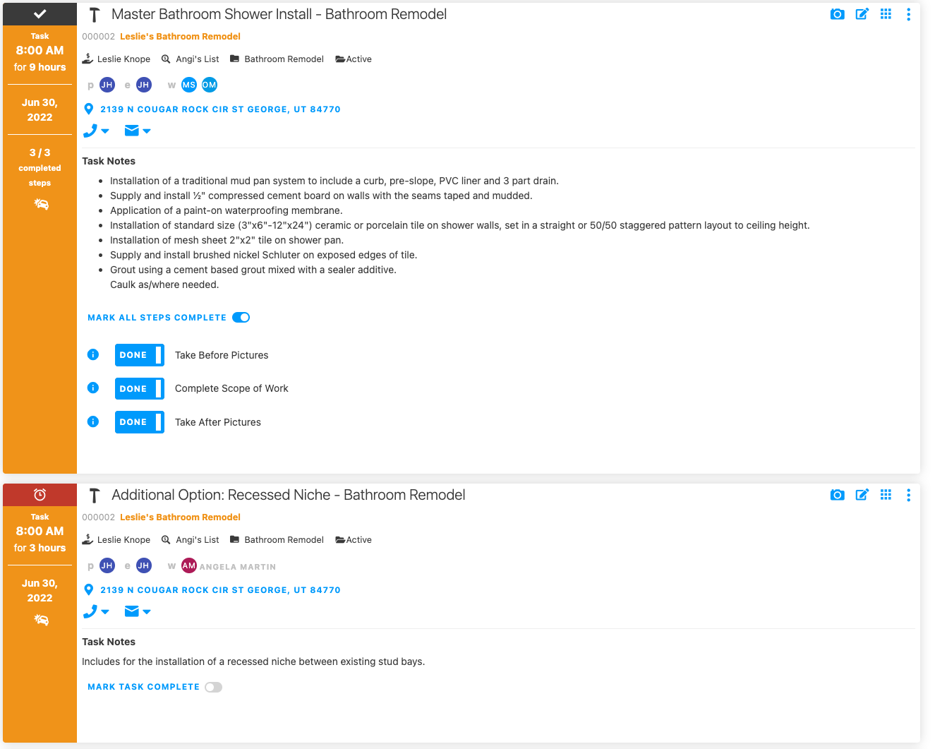 Construction Scheduling Software | Projul