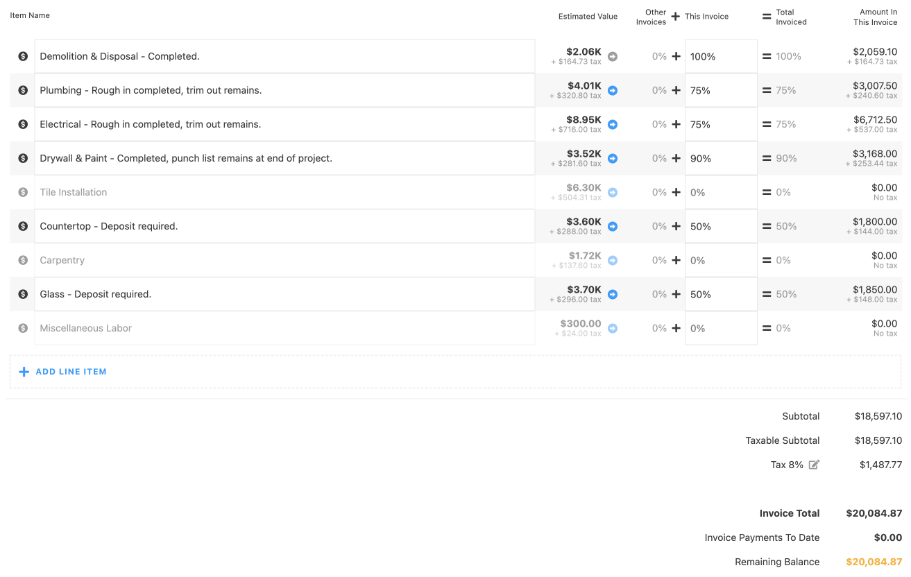 Construction Invoicing Software | Projul