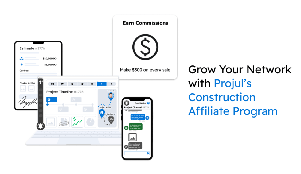 Grow Your Network with Projul's Construction Affiliate Program | Projul